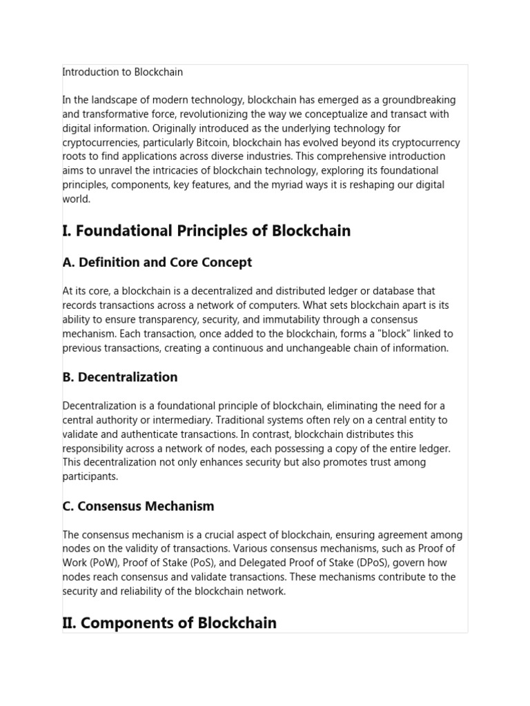 Blockchain Technology Overview | PDF | Cryptocurrency | Computing