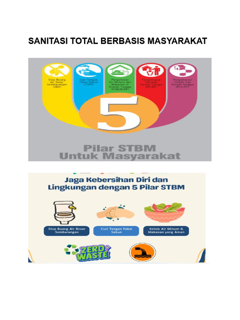Sanitasi Total Berbasis Masyarakat | PDF