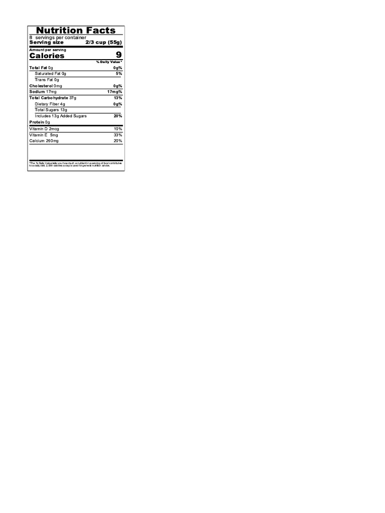 Ilovepdf Merged | PDF | Nutrition Facts Label | Fat