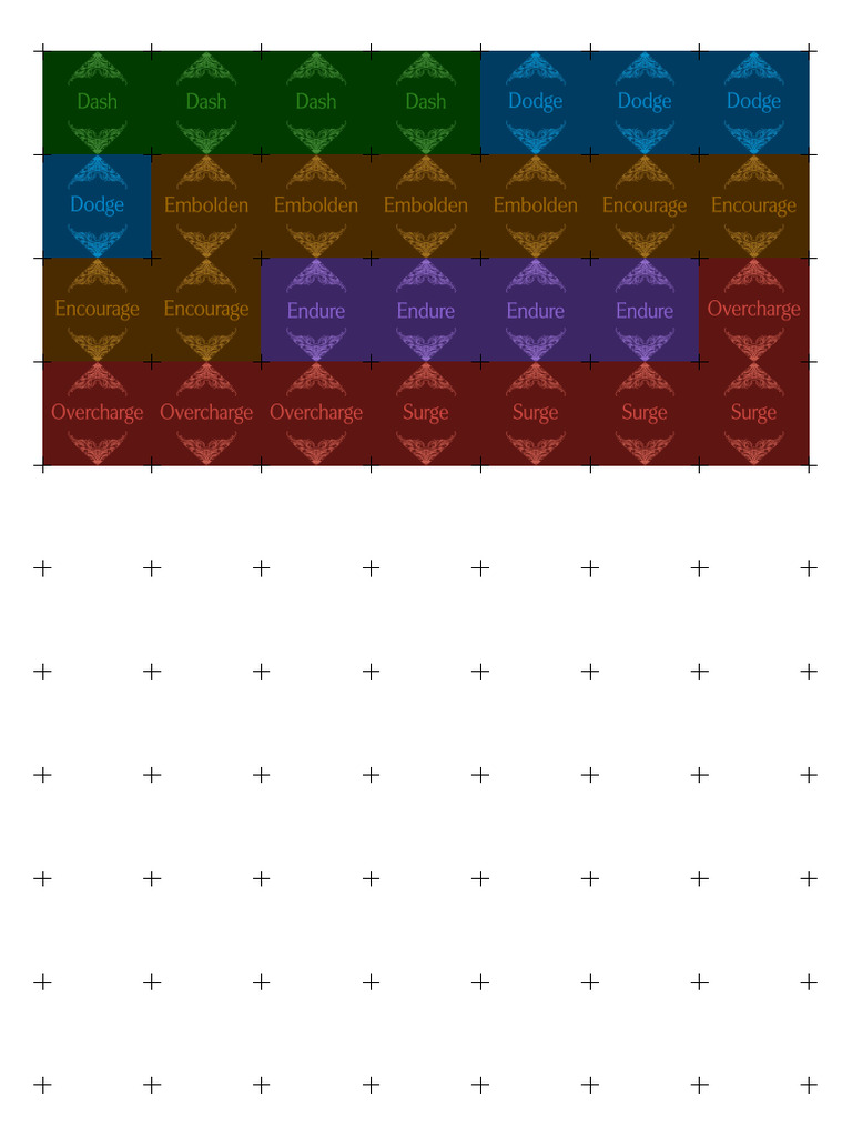 Action Tokens (Fronts) | PDF