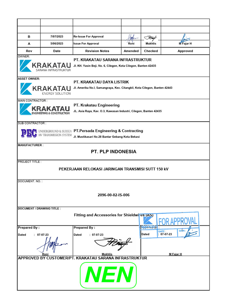 Fitting and Accessories For Shieldwires AS Rev B | PDF | Ultimate ...