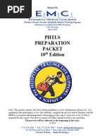 PHTLS Study Guide/Notes | PDF | Major Trauma | Shock (Circulatory)