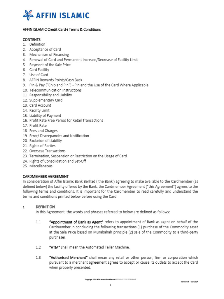 CreditCard I GenericTnC ENG | PDF | Credit Card | Payments