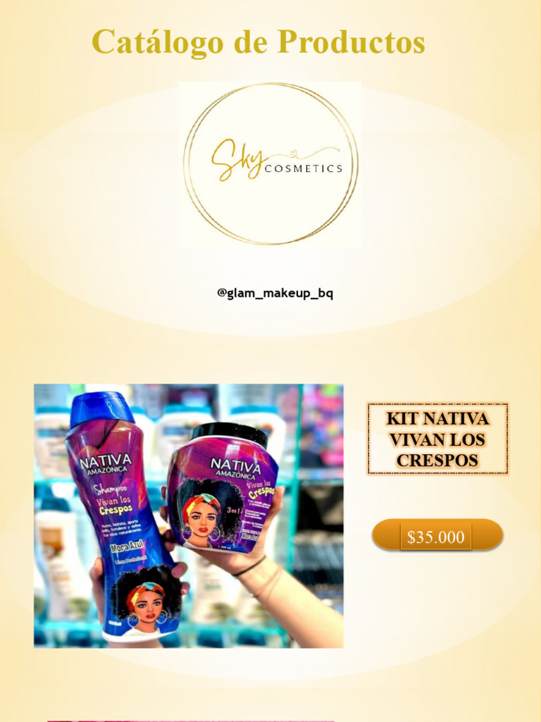 Catalogo Sky Cosmetics | PDF | Piel | Cúrcuma