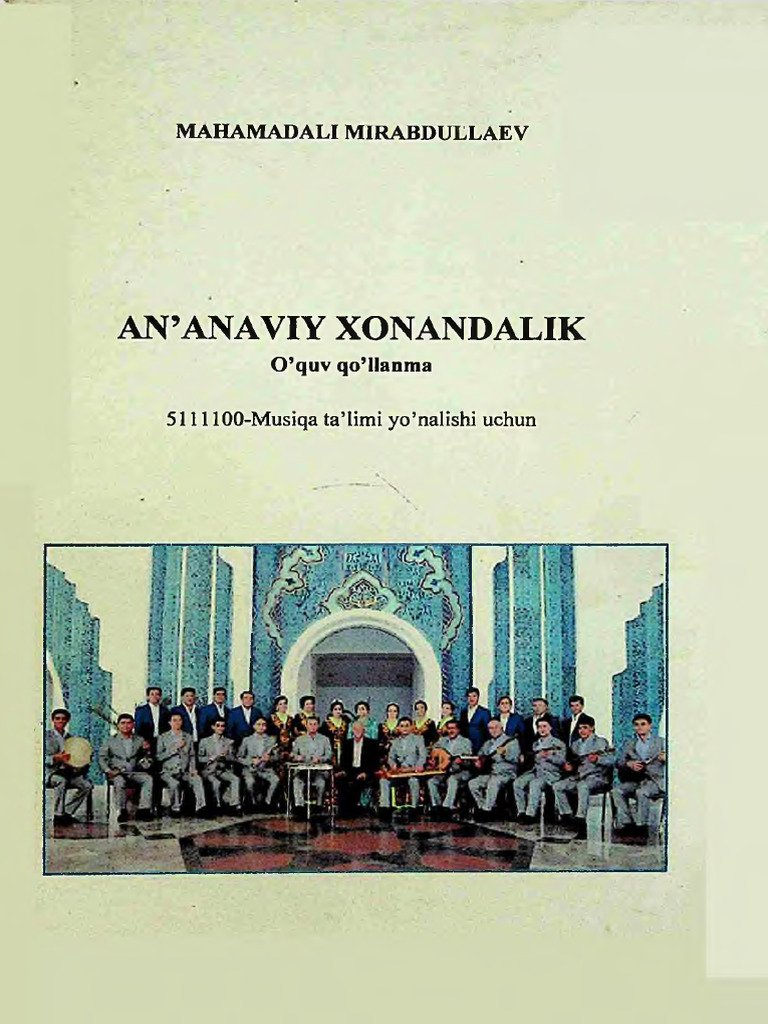 An'Anaviy Xonandalik Mirabdullaev M | PDF