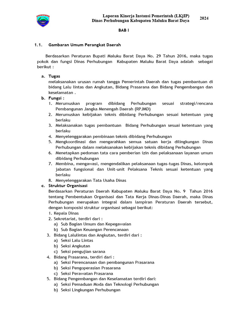 Lkjip 2024 | PDF | Bisnis | Pengelolaan Keuangan & Uang