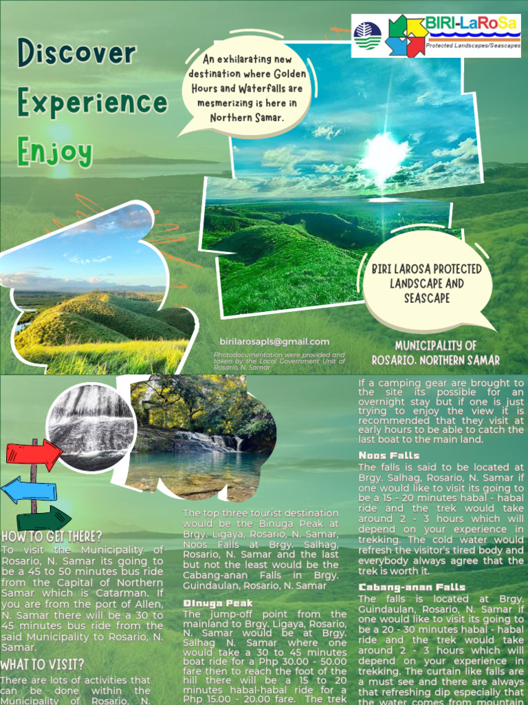 Rosario Infographic | PDF | Leisure | Outdoor Recreation