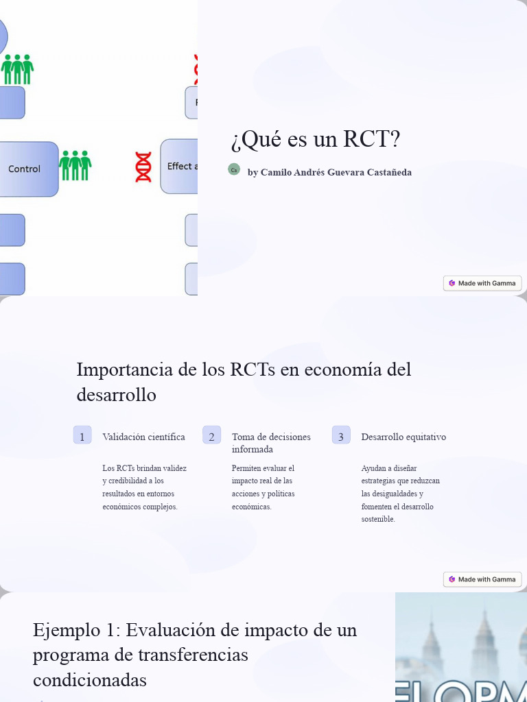 Que Es Un RCT | PDF | Ensayo controlado aleatorizado | Evaluación