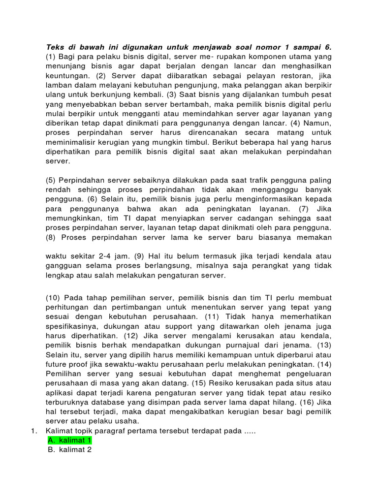 LBA TO Siapptn 7 | PDF