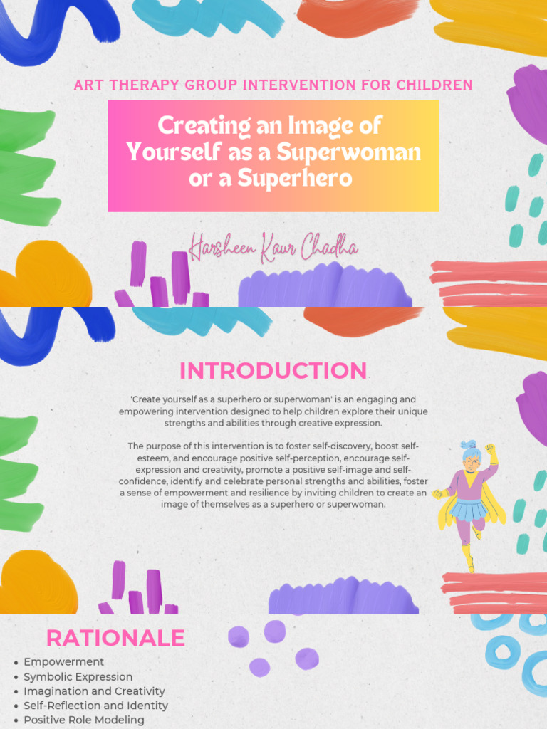 Art Therapy Group Intervention For Children | PDF | Art Therapy ...