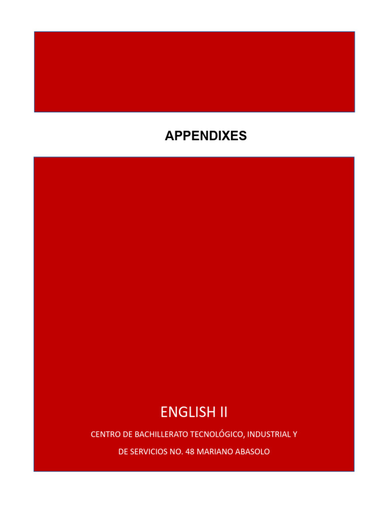 APPENDIXES | Download Free PDF | Lunch | Linguistics