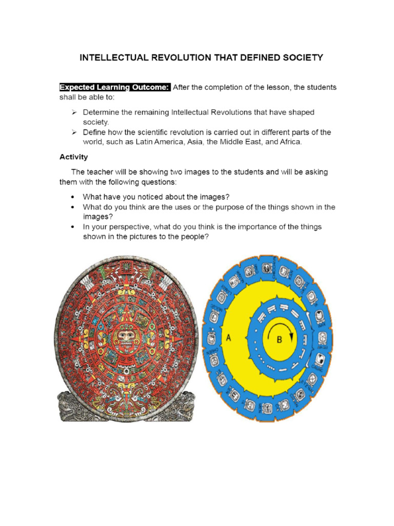 Intellectual Revolution That Defined Society | PDF