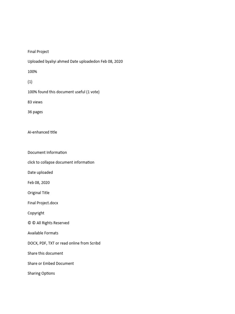 Final Project-WPS Office | PDF | Scribd | Dormitory