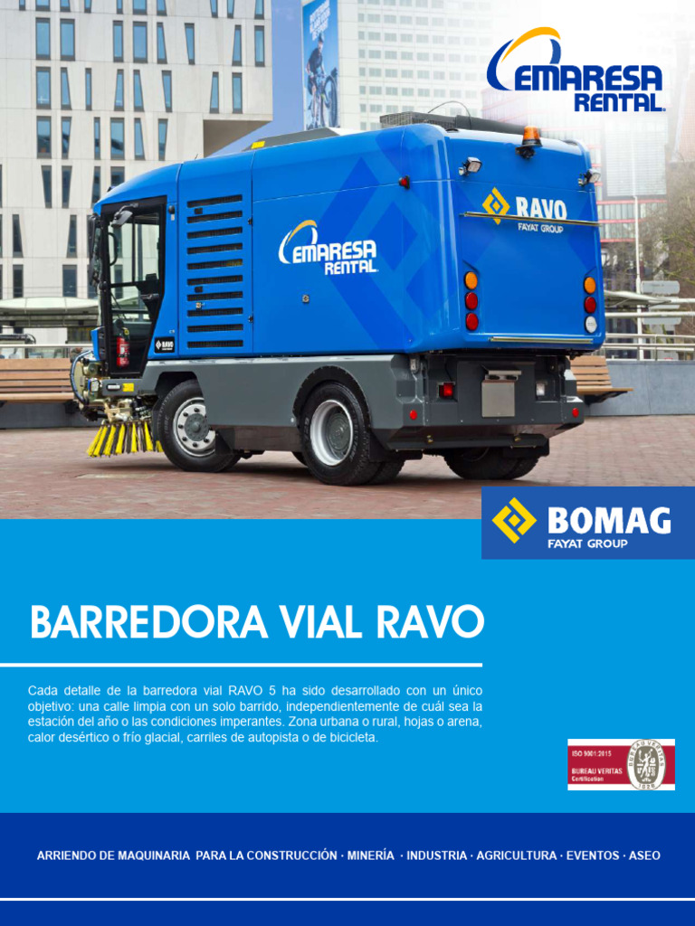 BARREDORA INDUSTRIAL RAVO - C | PDF | Vehículos | Vehículo de motor