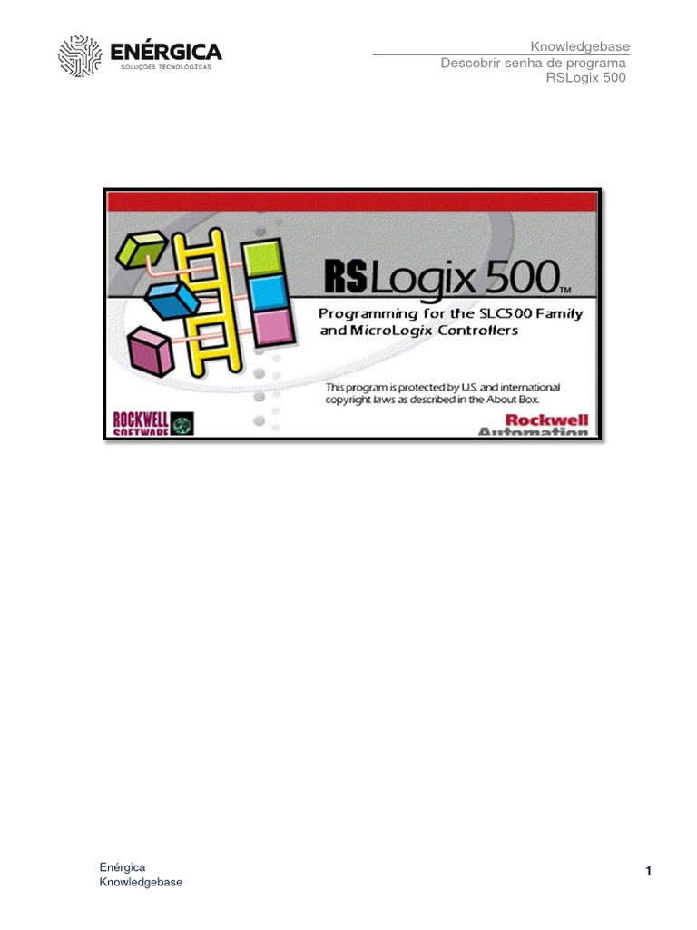 Knowledgebase - Descobrir Senha Programas RSLogix 500 | PDF | Senha | Informática