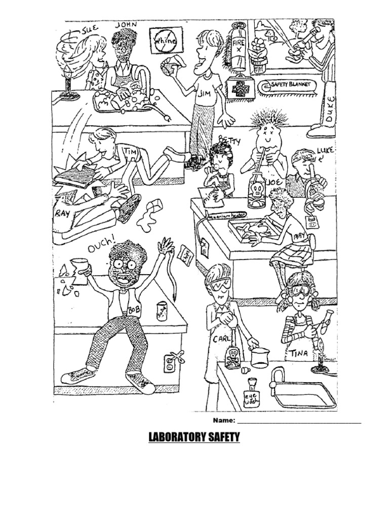 3f) Unsafe Lab Picture | PDF