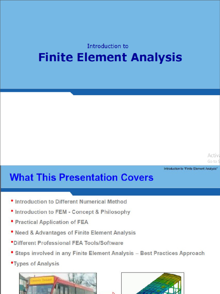 Introduction To Fem | PDF