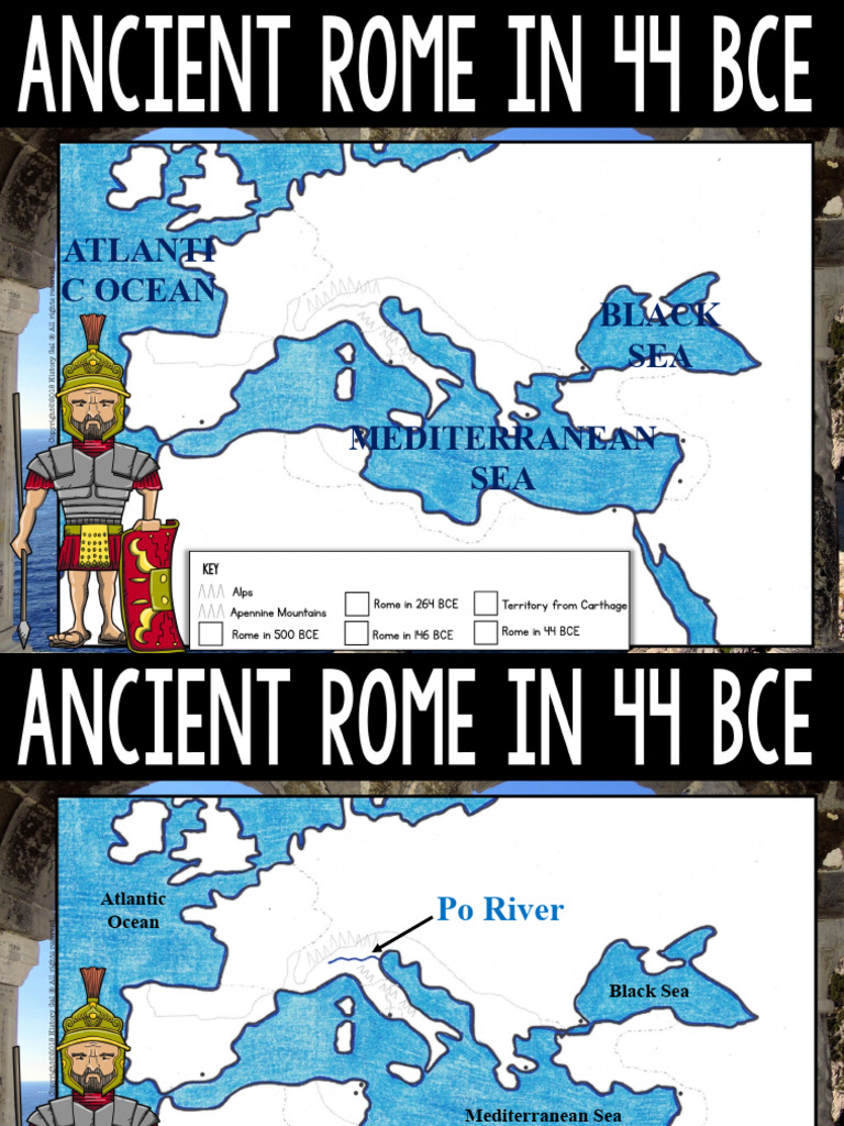 History Gal - PowerPoint For Map - BCE Version 2 | PDF | Ancient Rome ...