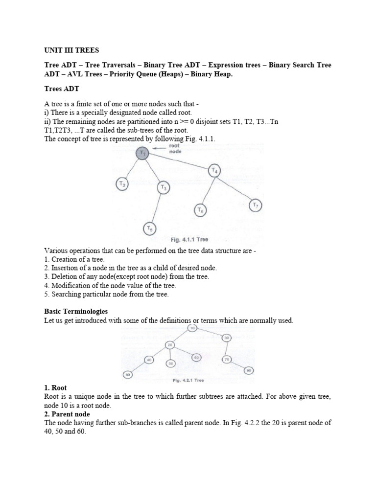 Ds Unit 3 Pdf Algorithms And Data Structures Computer Programming 