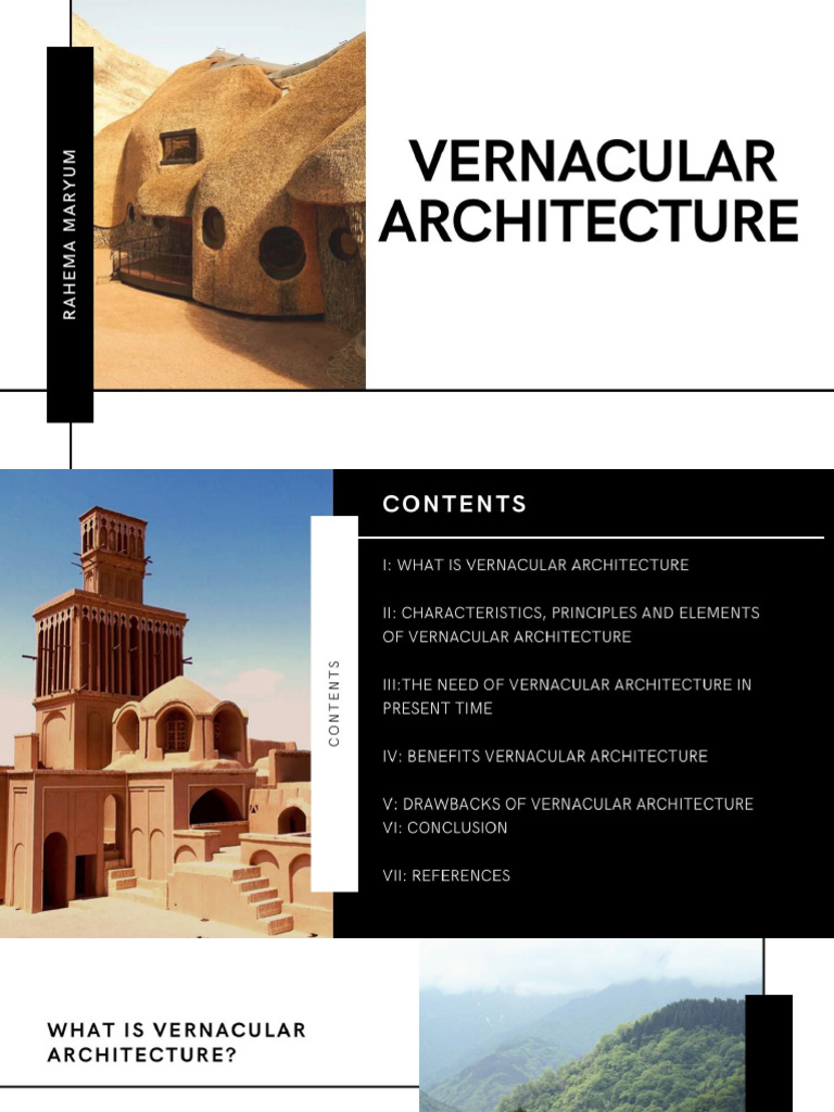 Vernacular Architextures | PDF