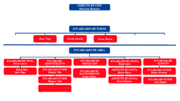 Organigrama de PepsiCo Estructura General Plantilla | PDF