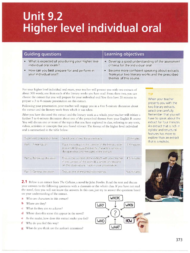 Individual Oral-HL | PDF