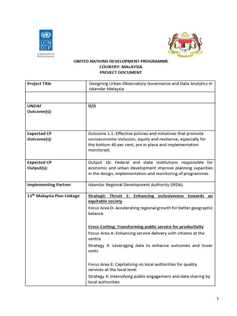 Imuo Prodoc (Final) | PDF | Benchmarking | Governance