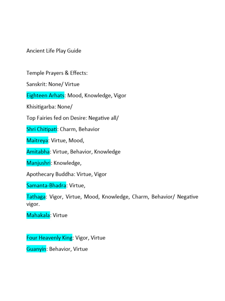 Ancient Life Game Exam Guide | PDF | China | World Politics