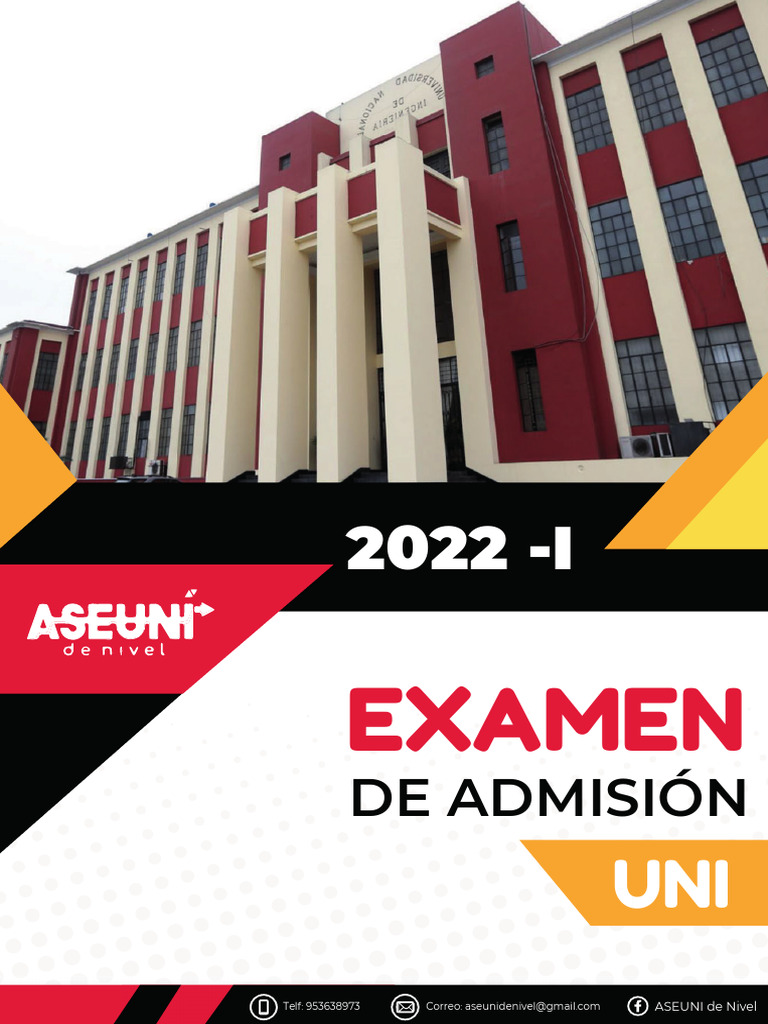 Admisión Uni 2022-I Matemática | PDF | Matemáticas | Euclides Admisión Uni 2022-I Matemática | PDF | Matemáticas | Euclides