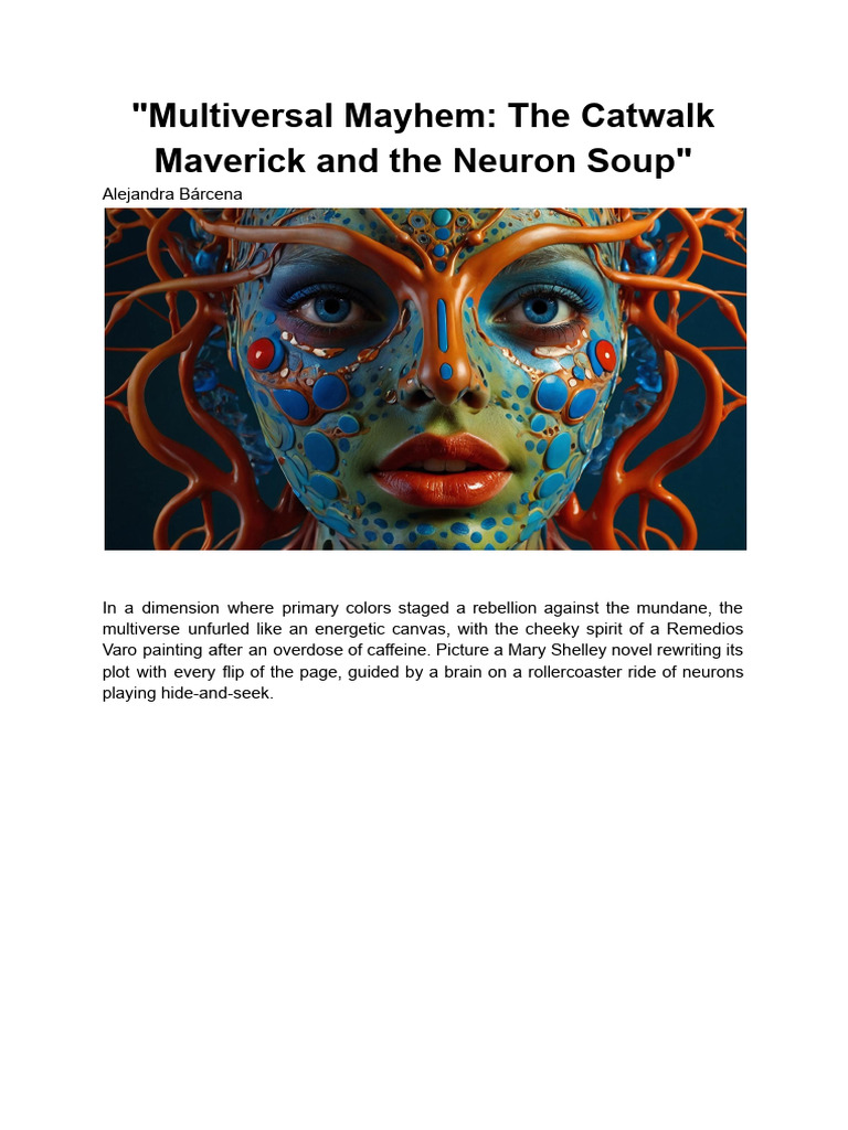 Multiversal Mayhem - The Catwalk Maverick and The Neuron Soup | PDF ...