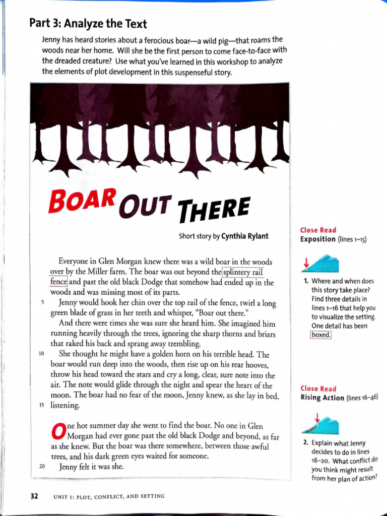 Boar Out There Text | PDF