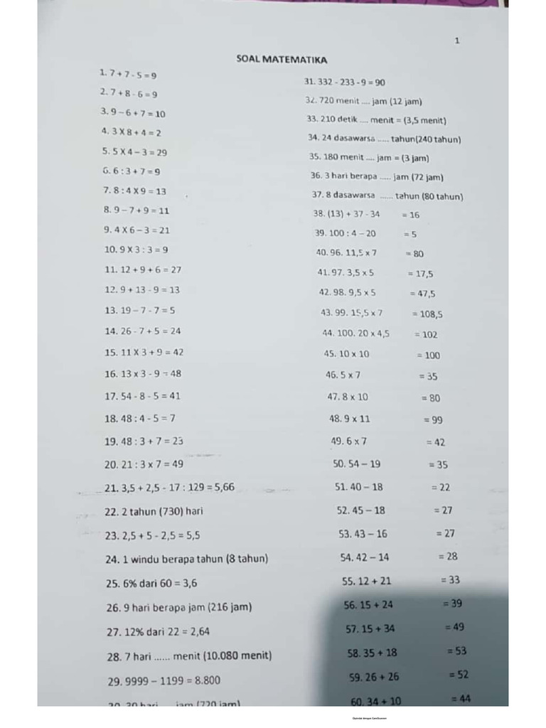 Data Tes Epson | PDF