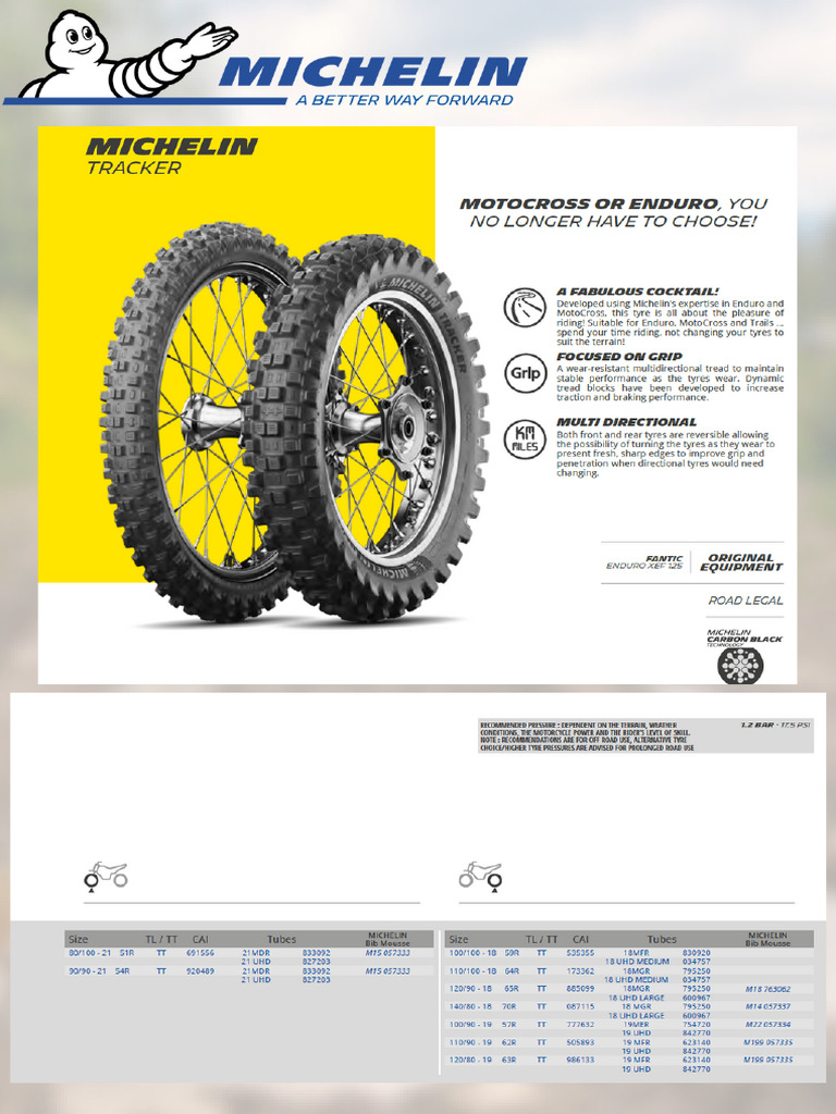 Michelin Motorcycle | PDF