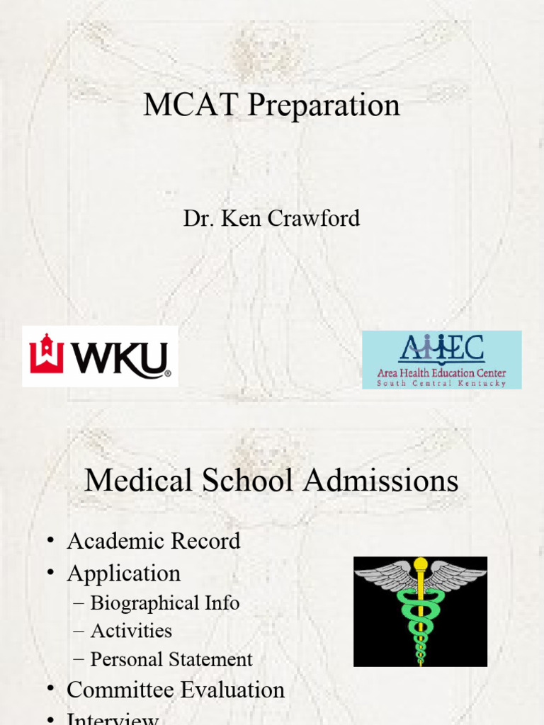 MCAT 2010 Preparation | PDF | Medical College Admission Test | Multiple ...