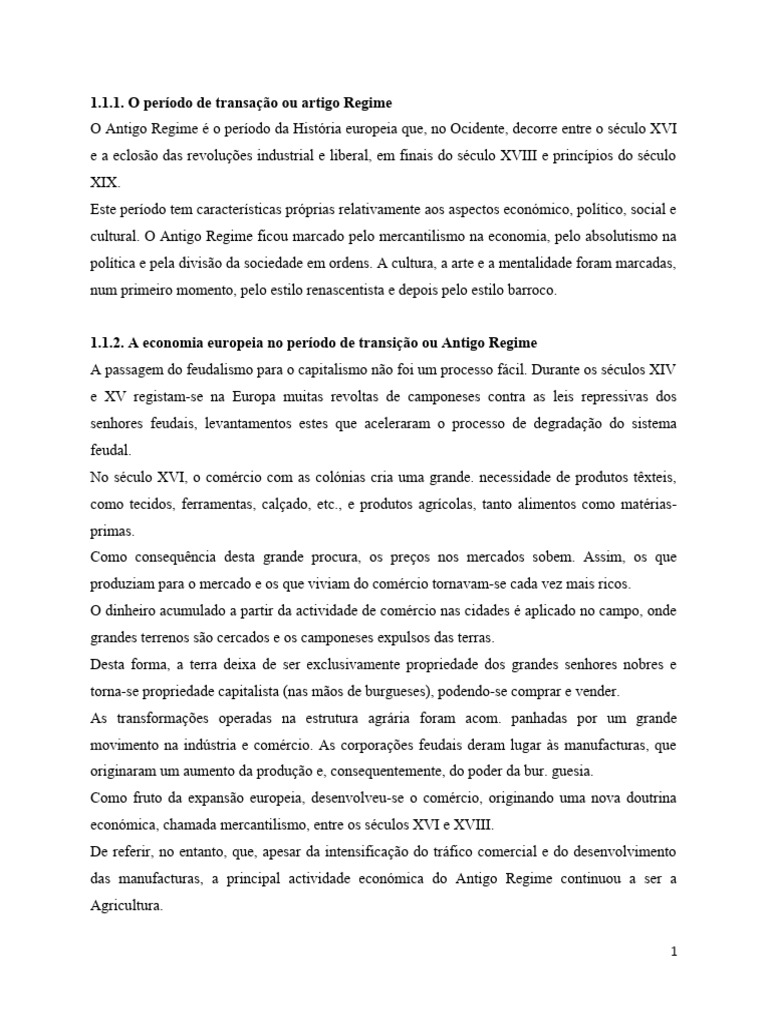 Historia 9 Classe | PDF | Mercantilismo | África