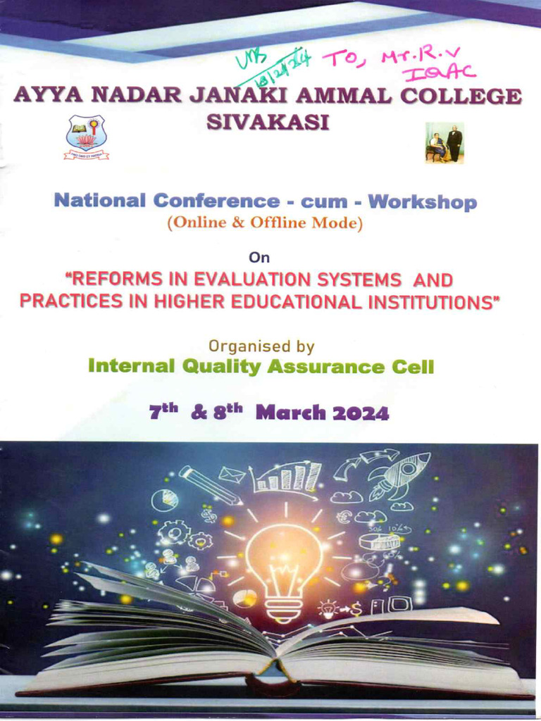 Ayya Nadar Janaki Ammal College | PDF