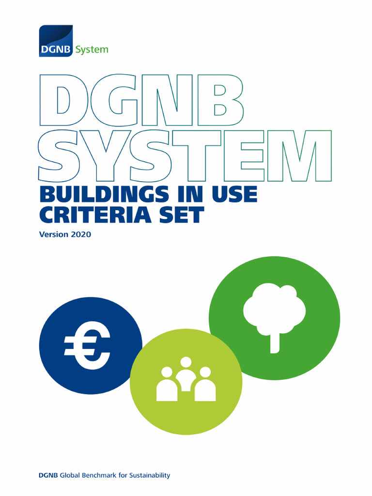 DGNB Manual Bygninger I Drift | PDF | Climate Change Mitigation ...