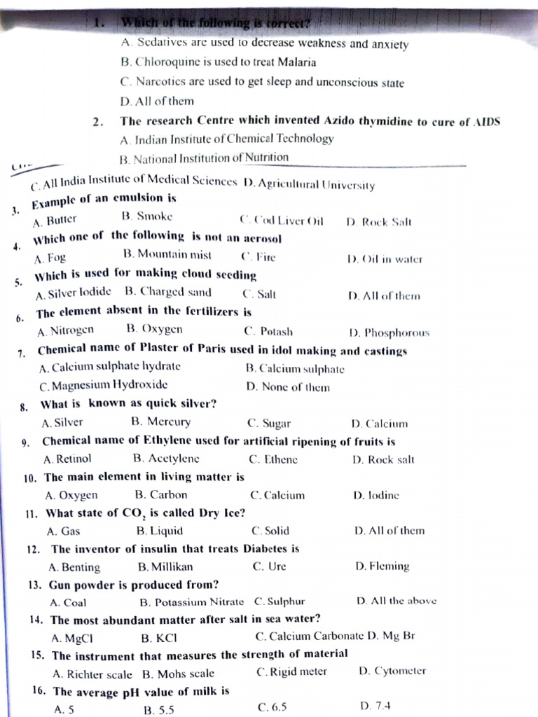 Chemistry Pp4 Pdf Metals Sodium Carbonate