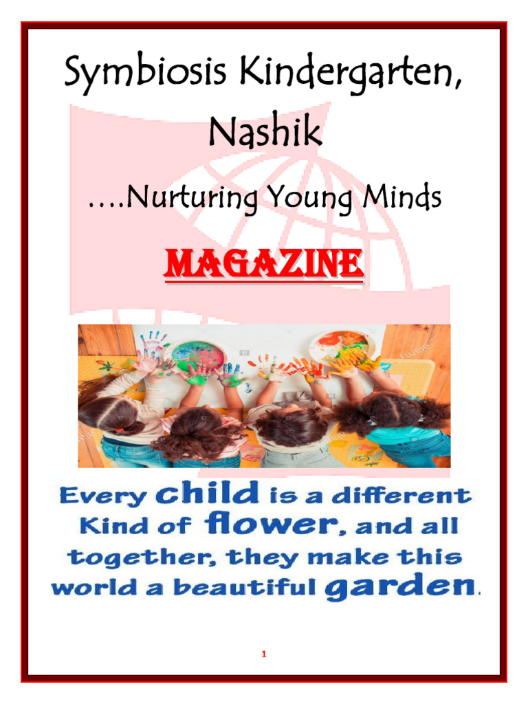 Symbiosis Kindergarten Magazine | PDF | Rabindranath Tagore