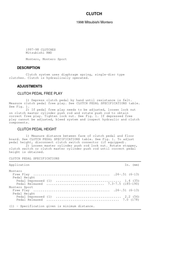 Clutch | PDF | Clutch | Engineering Tolerance