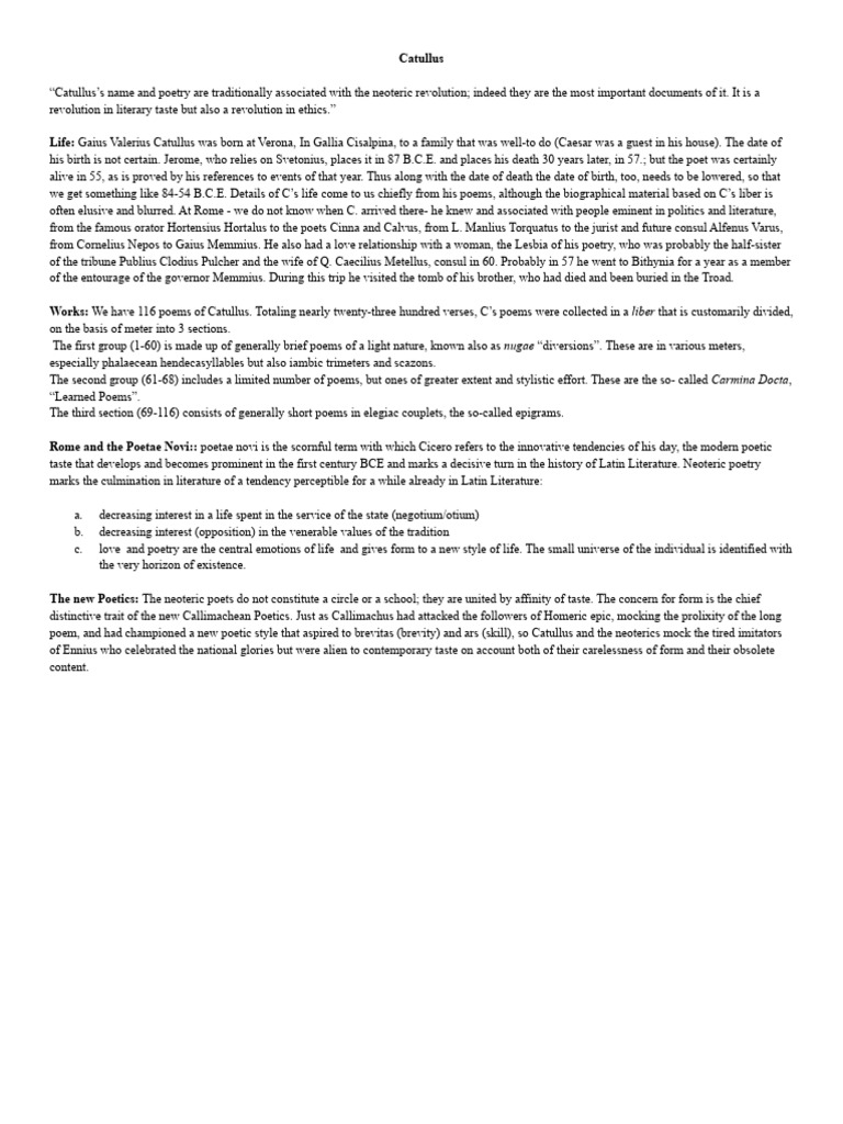 2 Handouts Pdf Virgil Poetry