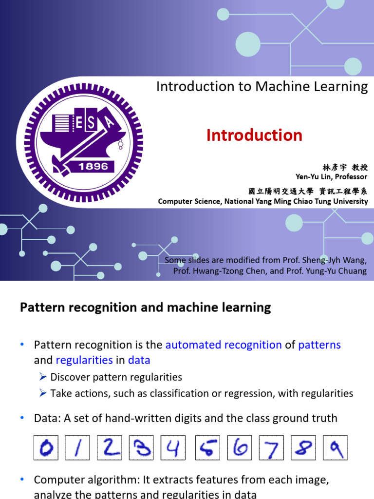 Introduction ML | PDF | Normal Distribution | Statistical Classification