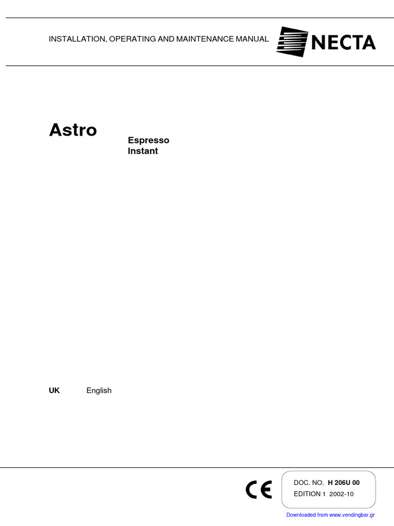 Necta Astro | PDF