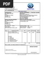 CIPL Shipping Invoice and Packing List | PDF