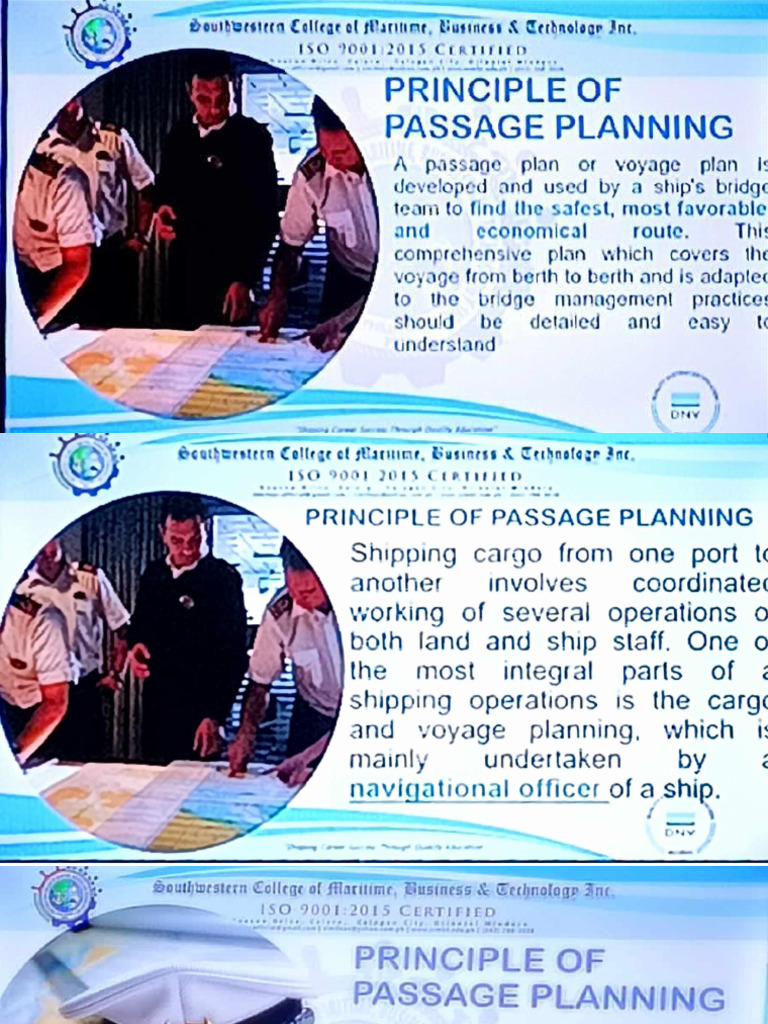Nav 7 Stages of Voyage Planning | PDF