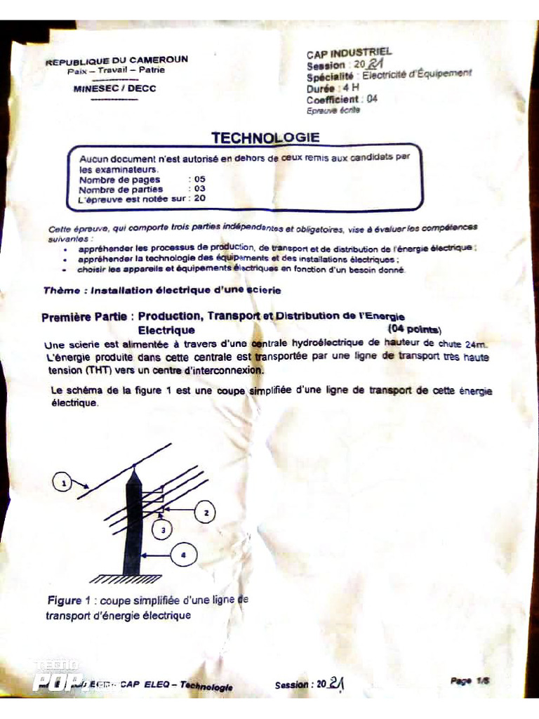 Technologie CAP 2021 | PDF