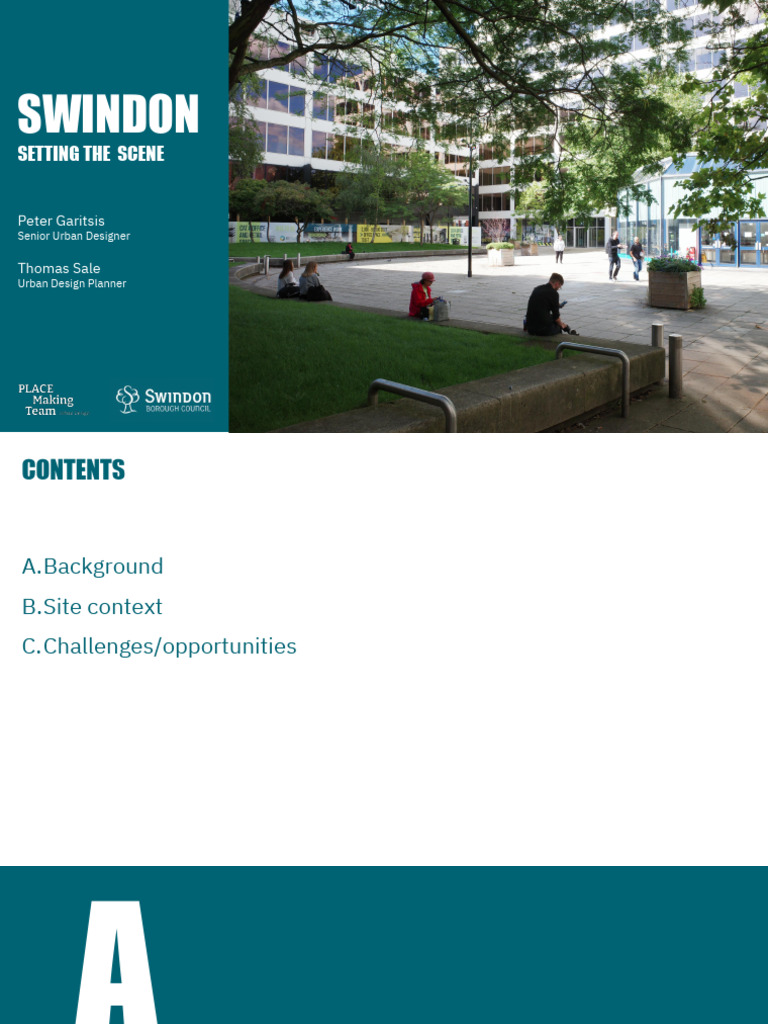 2023 Intro - Swindon Commercial RD Presentation - PG - TS | PDF | Urban ...