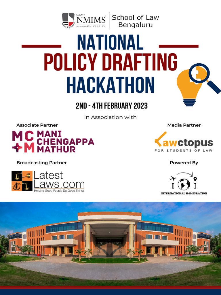 National Policy Drafting Brochure | PDF