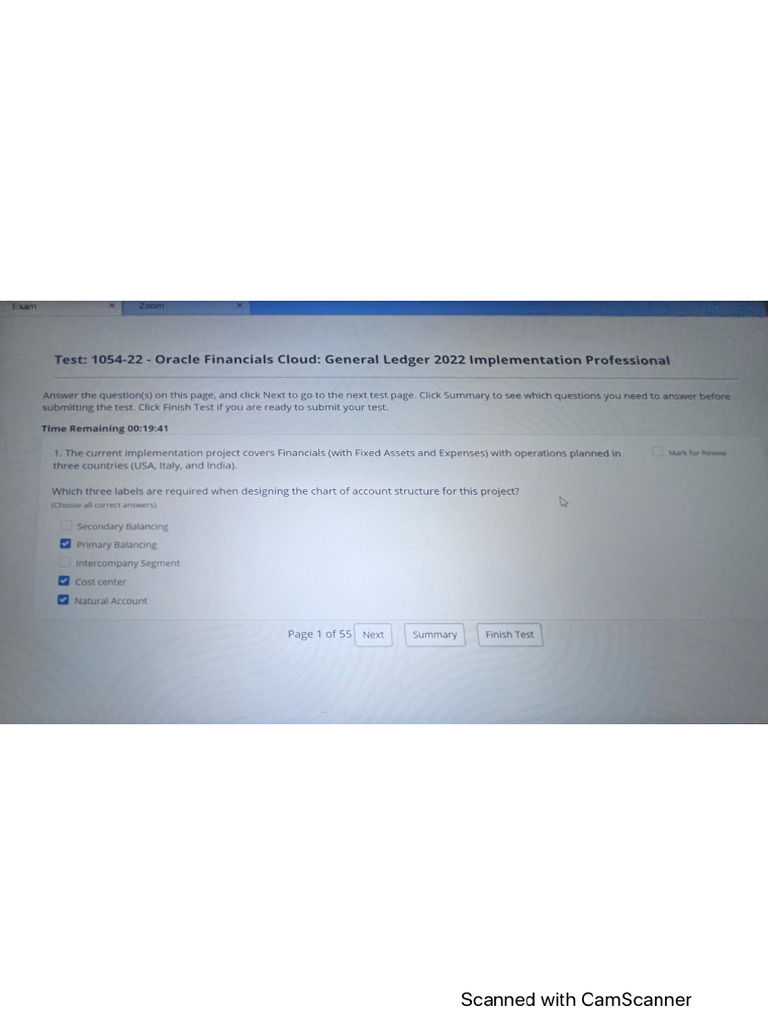 GL Dumps 2022 Last Version | PDF