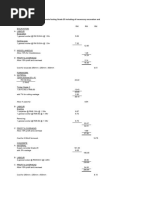 Taking Off List Example WBLFF | PDF | Building Engineering | Building